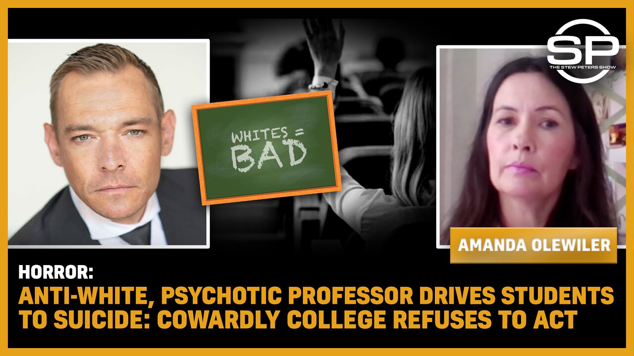 HORROR: Anti-White, PSYCHOTIC Professor Drives Students To Suicide ...